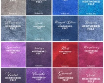 Unique heathered felt related items | Etsy