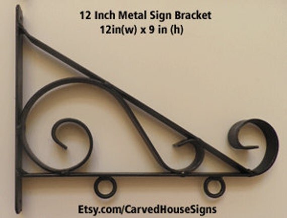 12 Inch Metal Sign Bracket Sign Bracket