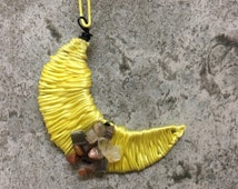 Unique moon ornament related items | Etsy