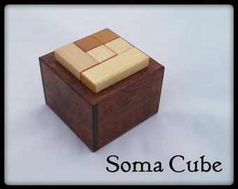 Soma cube puzzle | Etsy