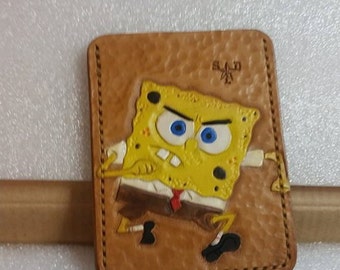 Spongebob wallet | Etsy