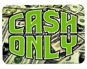 Cash bar sign | Etsy