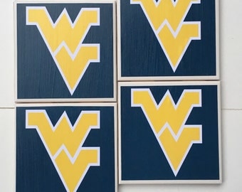 Items similar to WV - West Virginia Team Colors - Hand Crocheted Wide ...