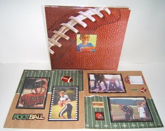 Football photo album | Etsy