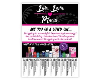 Plexus flyer | Etsy