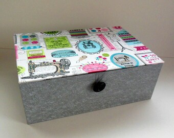 Unique sewing box related items | Etsy