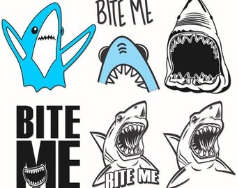 Shark bite | Etsy