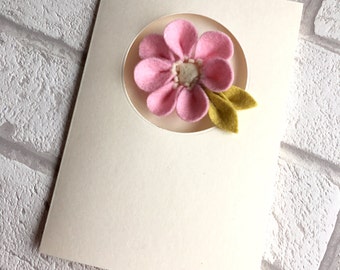 Felt flowers alternative bouquets handmade Cornwall by TinyandToad