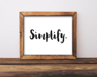 Simplify | Etsy