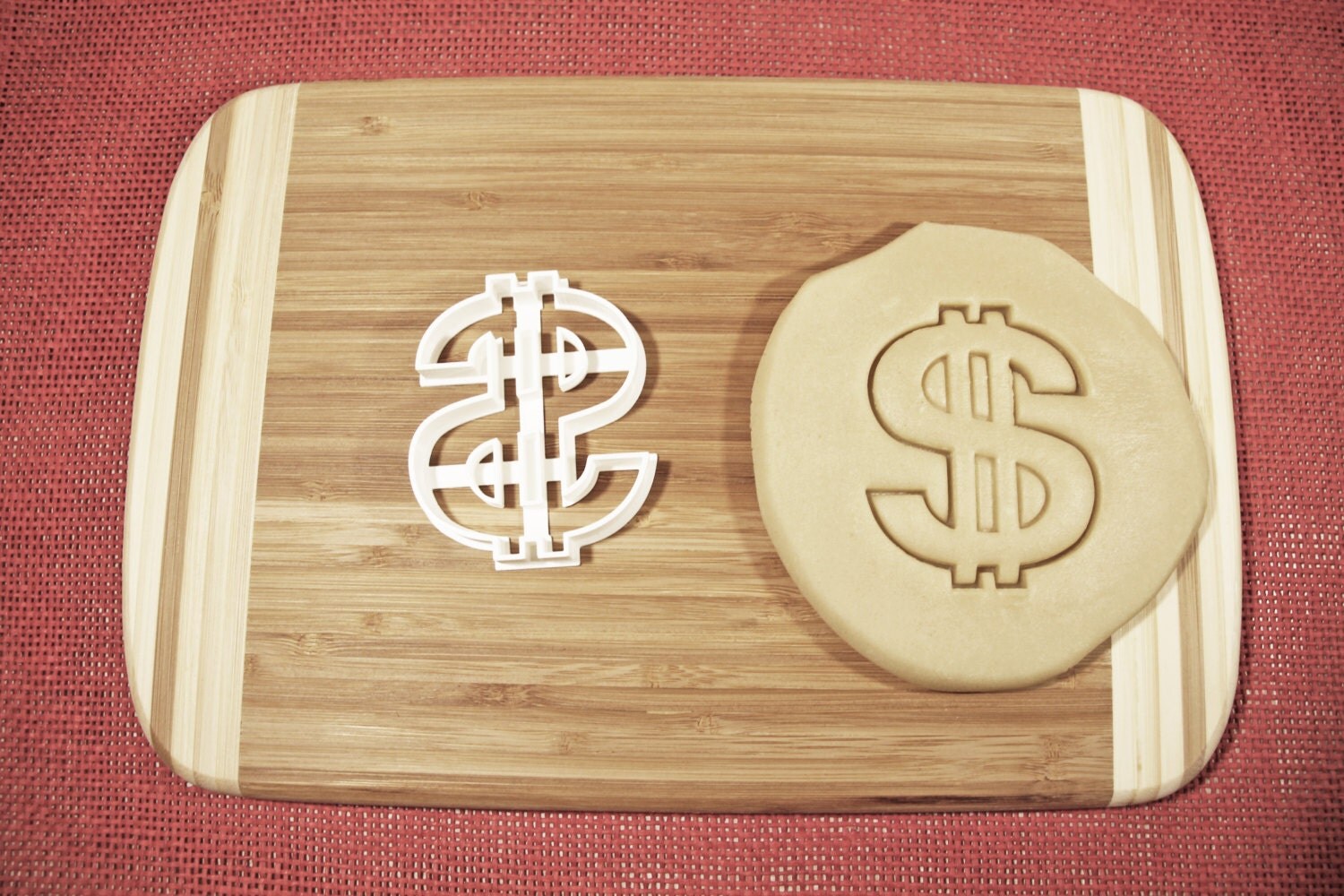 Dollar Money Sign Cookie Cutter Gingerbread Mold Biscuit Cake