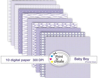 Baby boy scrapbook | Etsy