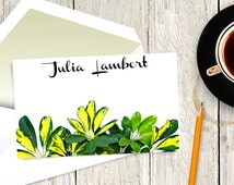 Popular items for leaf name card on Etsy