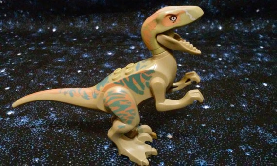 Custom Jurassic World Dino Echo Raptor 3 1/2 by MinifigFantasyShop