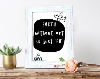 Earth without art | Etsy