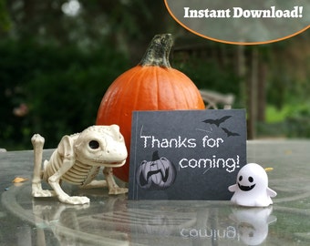 Halloween thank you | Etsy