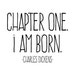 Literary Art for New Baby Chapter One I am Born