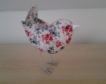 Items similar to Make a fabric bird- tutorial/ pattern pdf epattern on Etsy