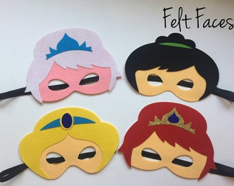 Unique elsa mask related items | Etsy