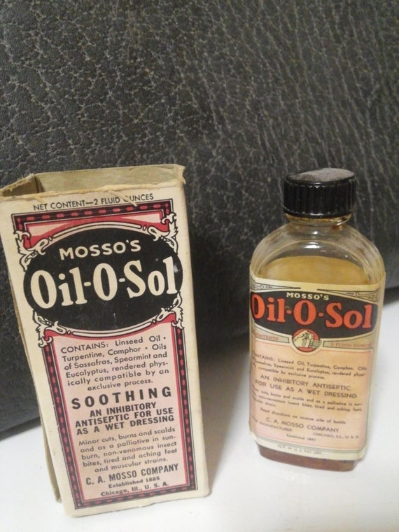 Vintage Mossos Oil-O-Sol