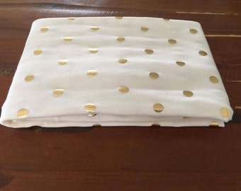 Metallic gold fabric | Etsy