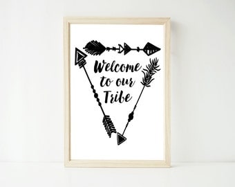 Welcome to our tribe | Etsy