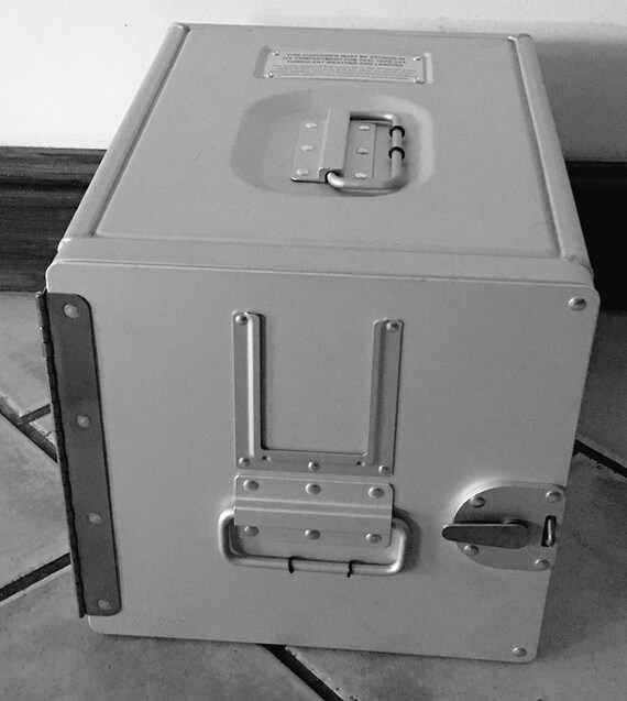 Items similar to Aircraft Aluminium Galley Box on Etsy