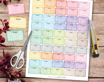 Weekend Printable Planner Stickers Weekend by SeptemberWindStudio