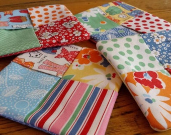 Fabric coasters | Etsy