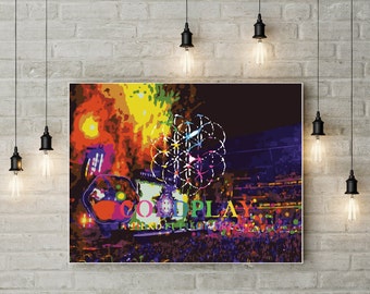Coldplay | Etsy