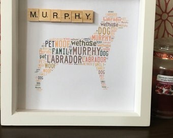 Items similar to Original Handmade Word Collage - Made with Magazine ...
