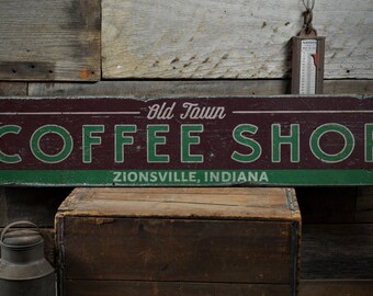 Personalized General Store Wood Sign Rustic by TheLiztonSignShop