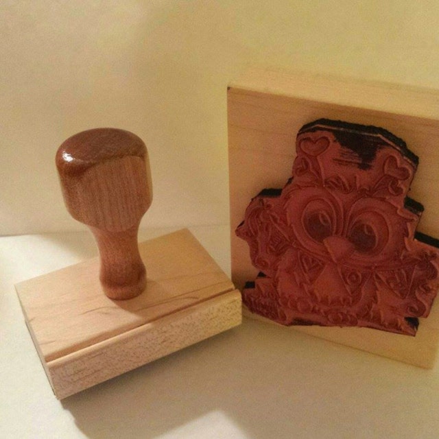 Custom Personalized Rubber Stamps Wedding Stamps by JLMould