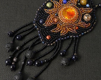 Handmade unique bead woven jewelry by BeadCatcher on Etsy