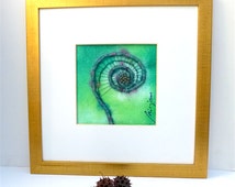 Unique fiddlehead fern related items | Etsy