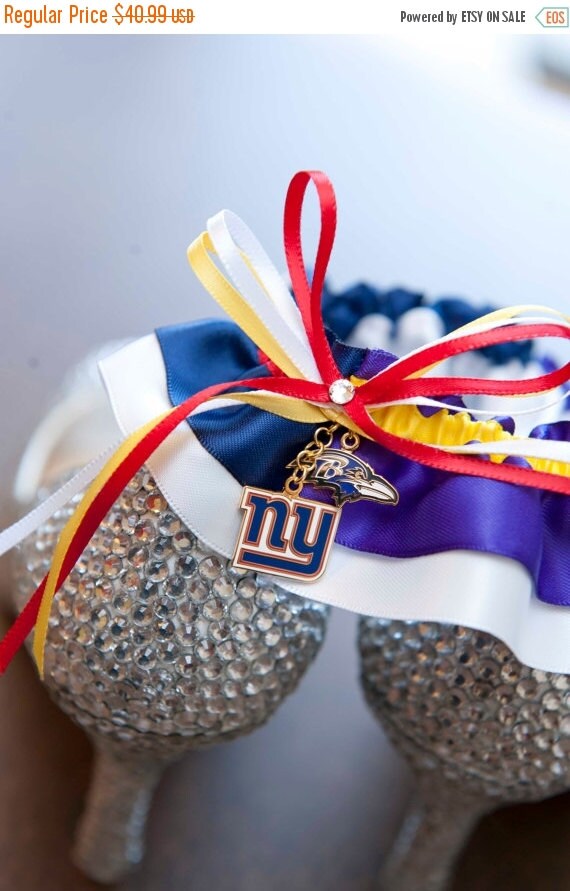 House Divided Wedding Garter by sugarplumgarters on Etsy