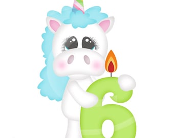 6th birthday svg | Etsy