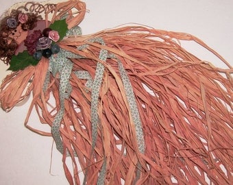 Raffia wall decor | Etsy