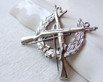 Unique rifle pin related items | Etsy