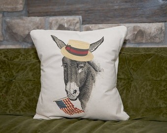 Donkey pillow | Etsy
