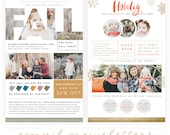 Unique newsletter template related items | Etsy