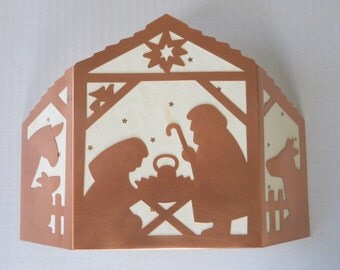 Nativity die cut | Etsy