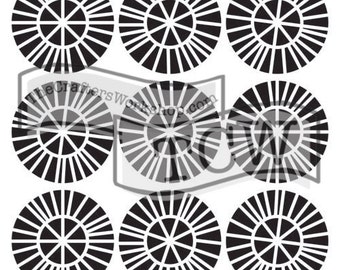 Wheel stencil | Etsy