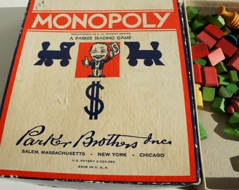 1940s monopoly | Etsy