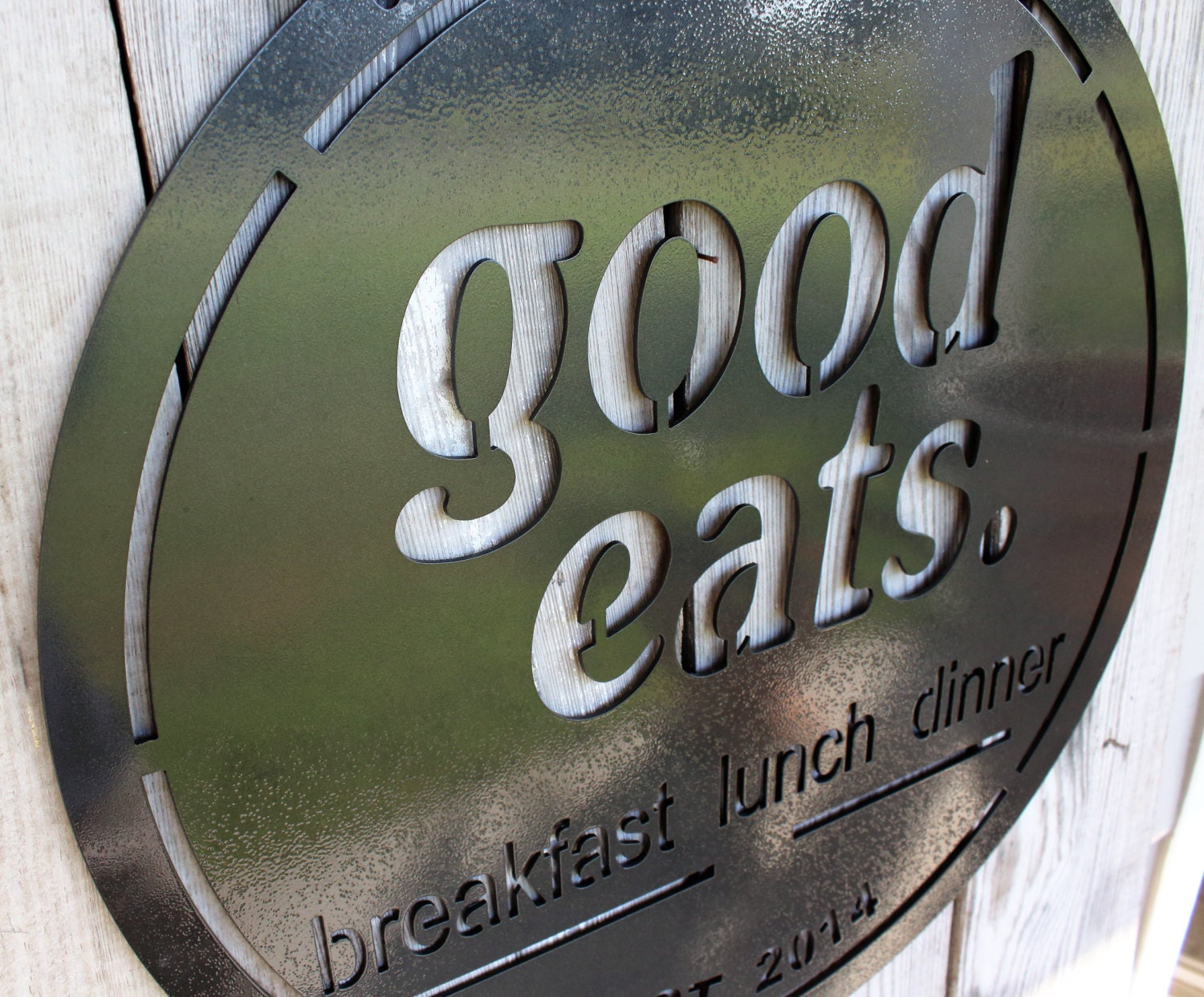 Good Eats Breakfast Lunch Dinner Sign by AcadianaGraphics on Etsy