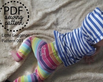 Girls Leggings Baby Leggings PDF Sewing by simplysmallwonders
