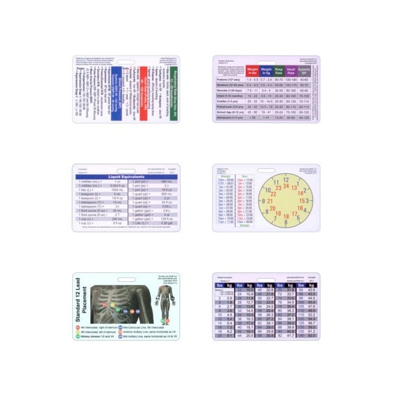 Mini CNA / NA / Nursing Assistant Horizontal Badge Card Set