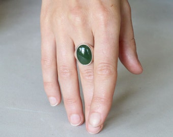 Unique jade ring related items | Etsy