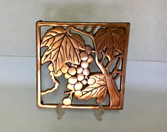 Copper trivet | Etsy