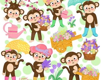 Cute Ballerinas Clip Art Set by 1EverythingNice on Etsy