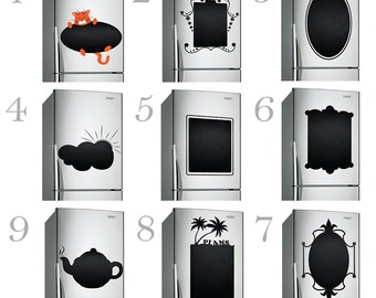 Refrigerator decals | Etsy